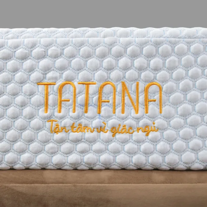 Đệm cao su thiên nhiên Tatana Cool Grey êm ái, hàng chất lượng cao